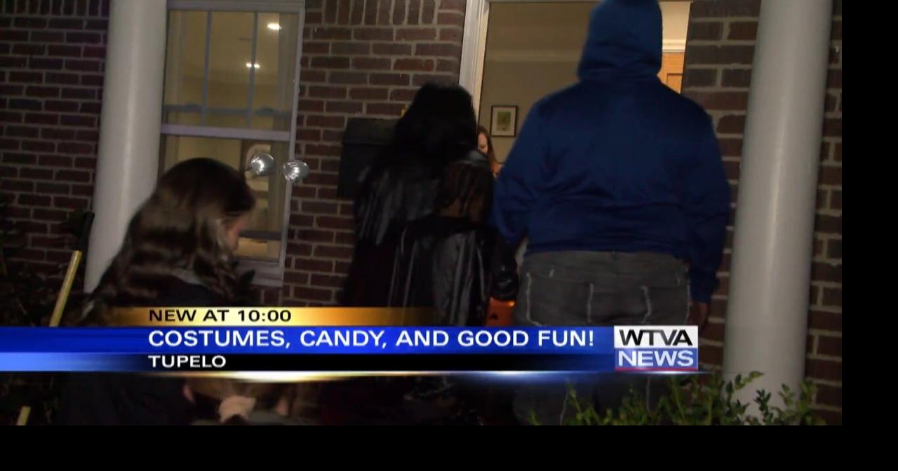 Tupelo kids enjoy candy-filled Halloween night | Video | wtva.com
