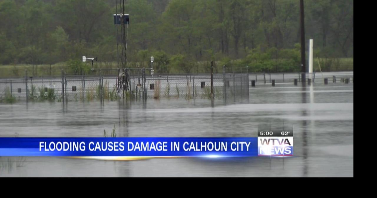 VIDEO - Calhoun County saw heavy flooding this week | Video | wtva.com