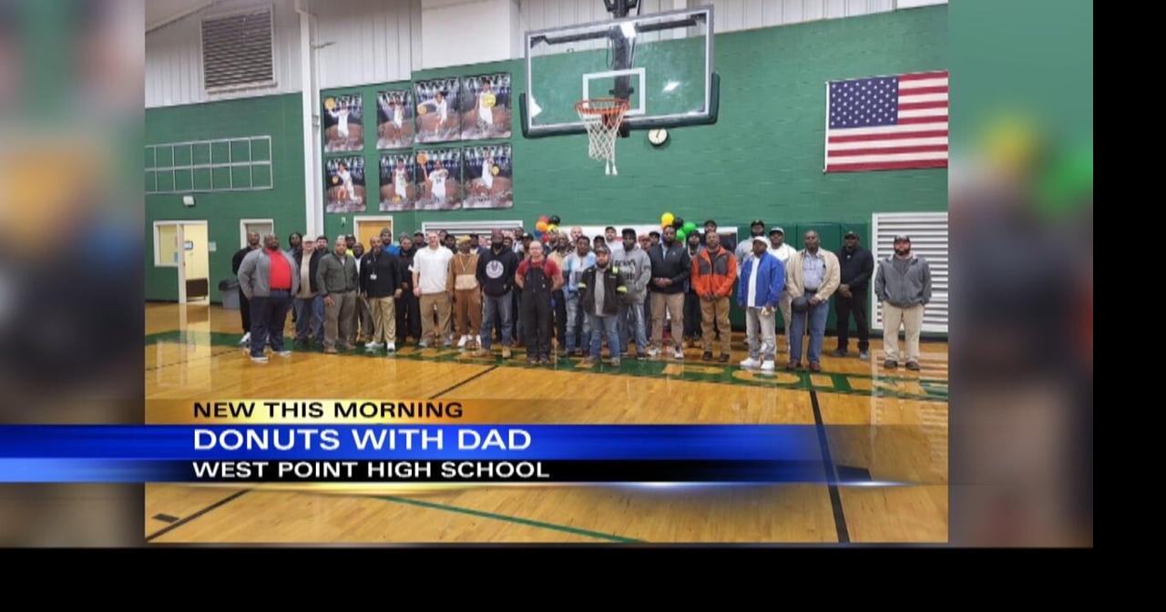 West Point High School held 'Donuts with Dad' event | Video | wtva.com