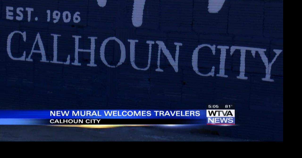New mural welcomes travelers to Calhoun City | Video | wtva.com
