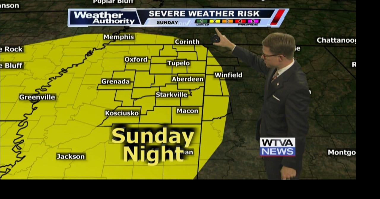 Cooler for Friday and Saturday ahead of a Sunday warmup and storm ...