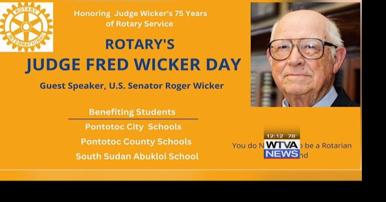Interview: Judge Fred Wicker Day set for Nov. 10 in Pontotoc | Local ...