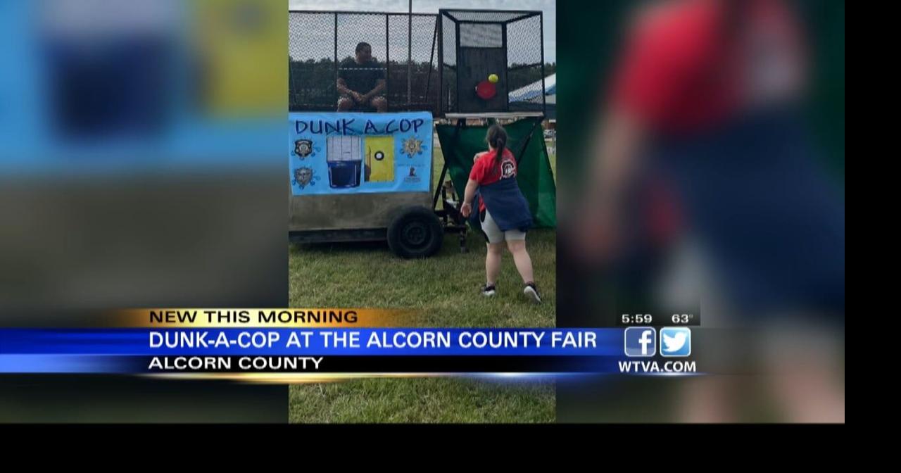 Dunk-A-Cop at the Alcorn County Fair | Video | wtva.com
