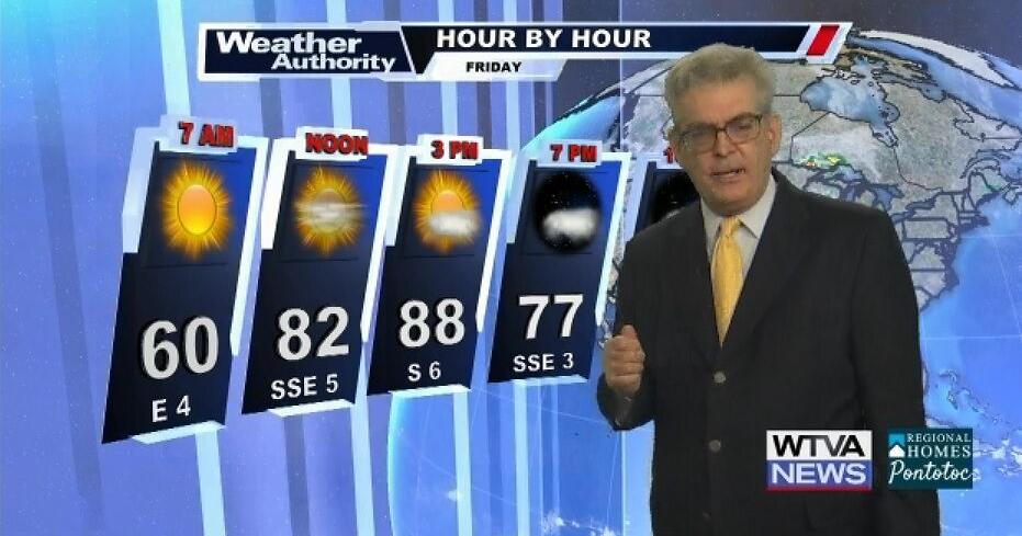 Some strong to severe thunderstorms move into our area this weekend ...