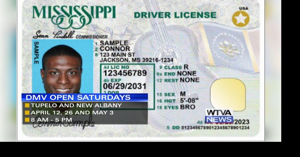 Mississippi DMVs to open on Saturdays ahead of Real ID deadline ...