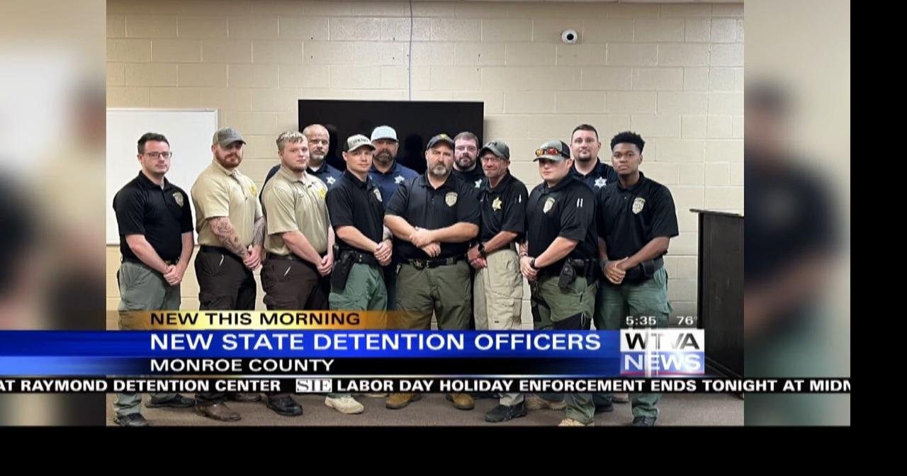 New state certified detention officers graduated from training academy ...