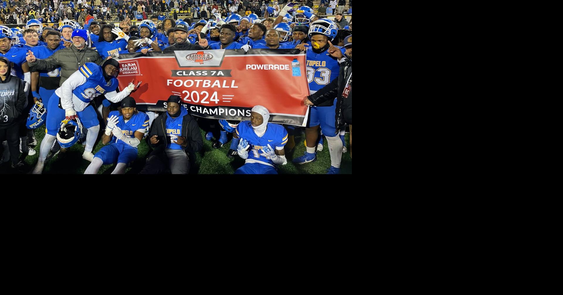 Tupelo wins 7A football championship | High School | wtva.com