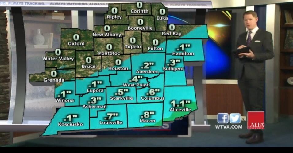 Rain will be back in our forecast for our Saturday | | wtva.com