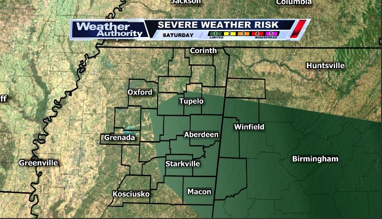 Severe weather expected through holiday weekend | | wtva.com