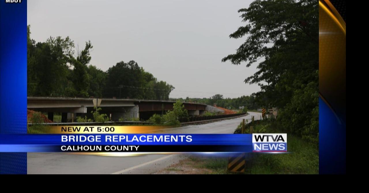 Progress moving along on bridge replacements in Calhoun County | Video ...