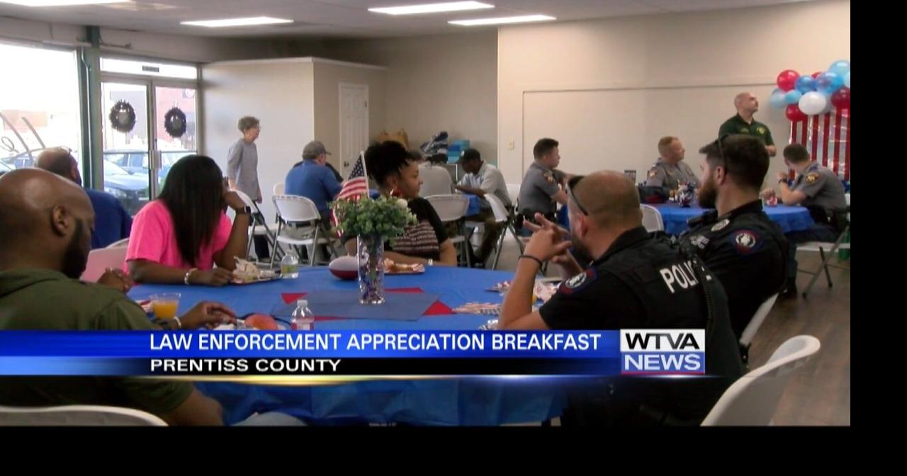 Law enforcement appreciation breakfast held in Prentiss County | Video ...