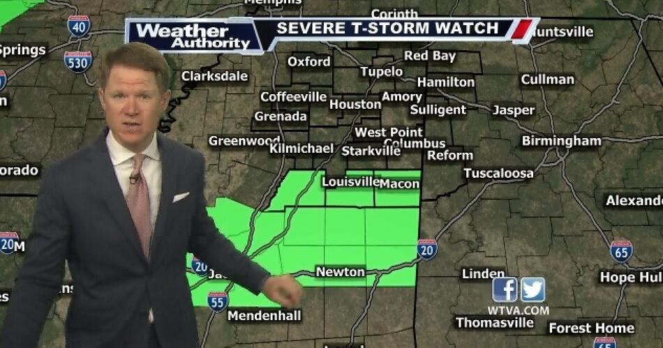 Scattered showers and thunderstorms overnight and into Friday morning ...