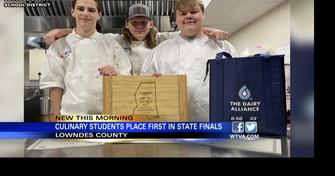 Culinary students in Lowndes County place first in competition | Video ...