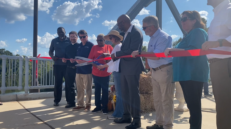 Columbus Riverwalk bridge reopens after four years | News | wtva.com