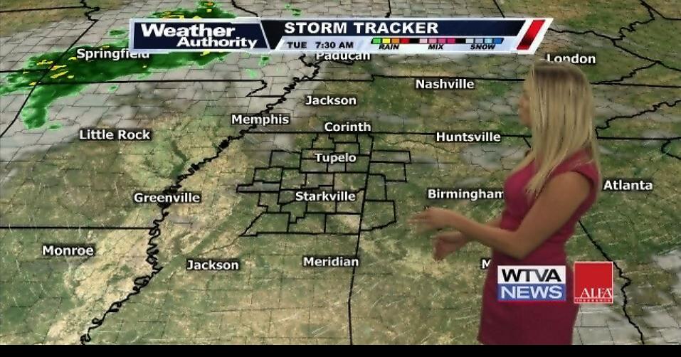 Slight warm up ahead before we are greeted with yet another cold front ...