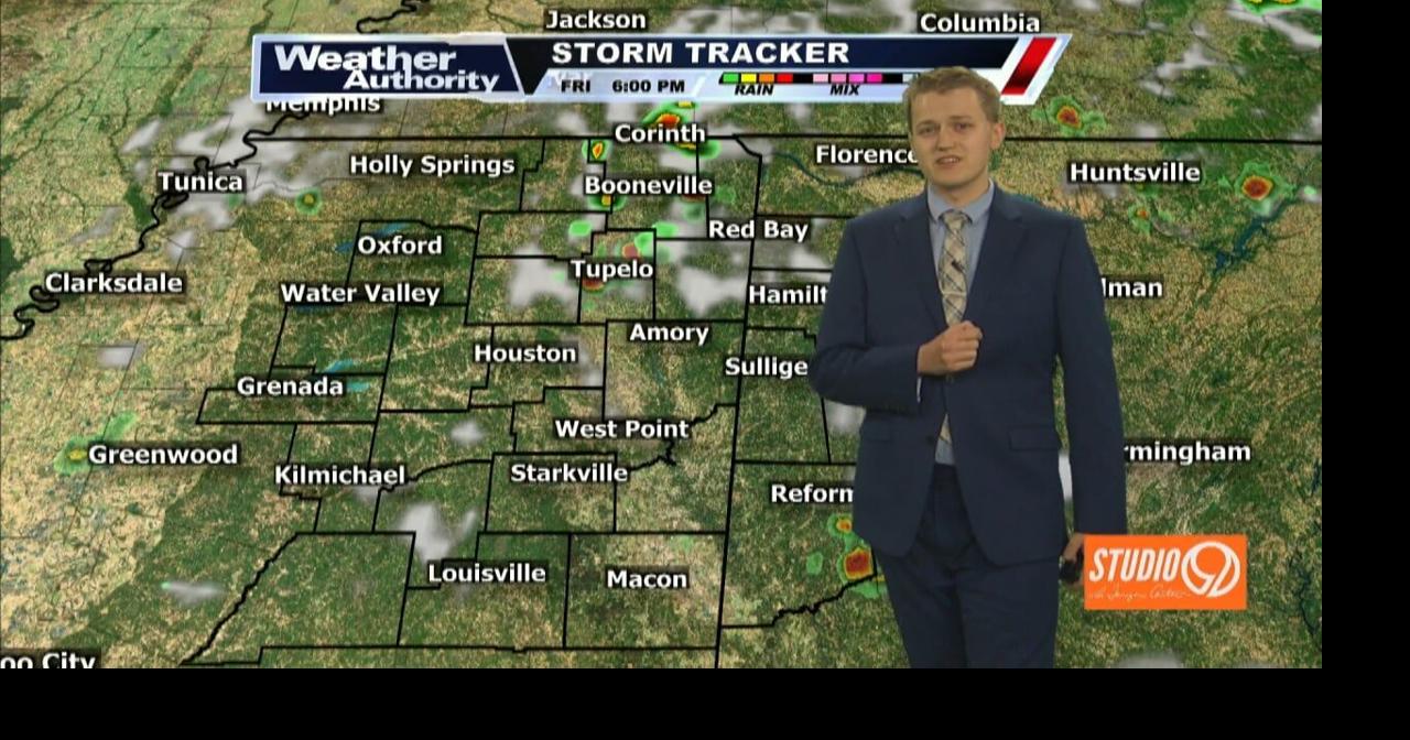 Weather intern Ashton Stanley's first live weather forecast | Video ...