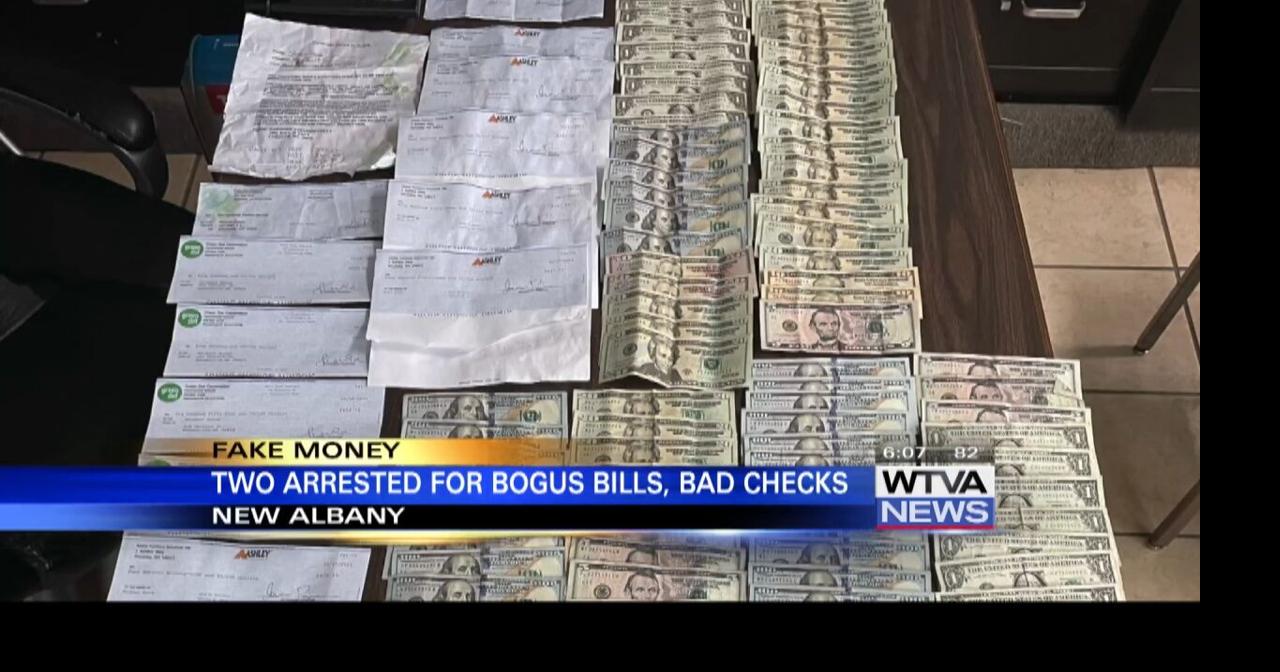 Two arrested for bogus bills, bad checks | Video | wtva.com