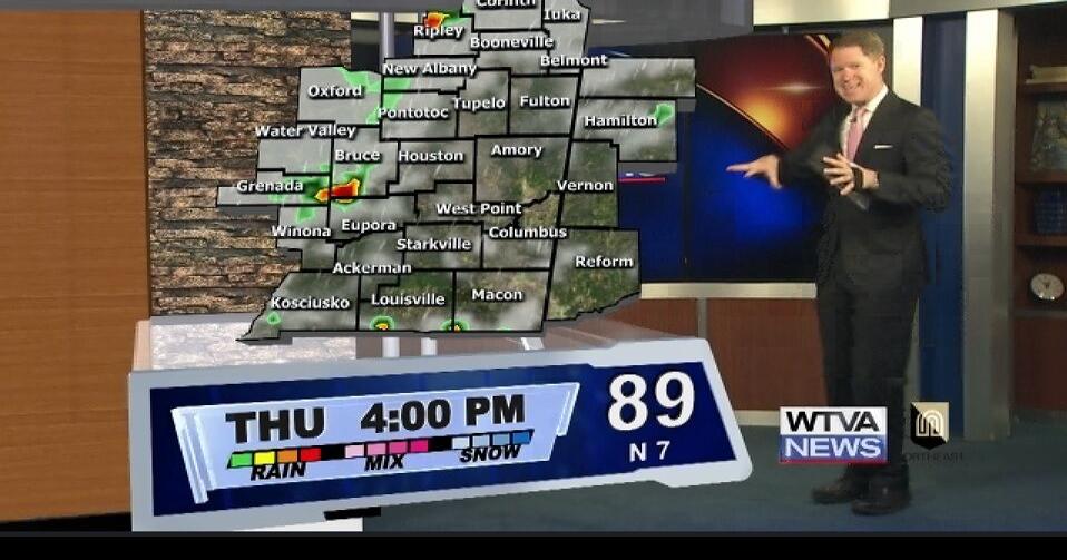 Scattered to patchy rain and thunderstorms will be the weather story ...