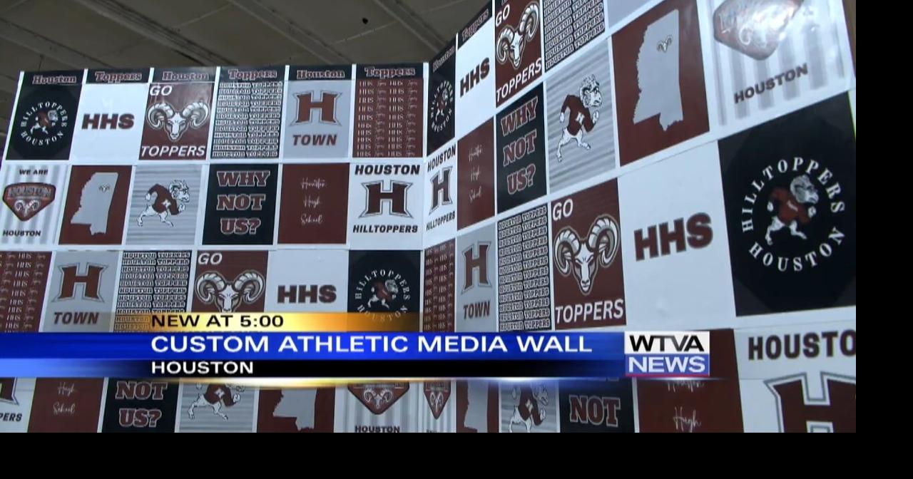 Houston students design media wall for school teams | Video | wtva.com