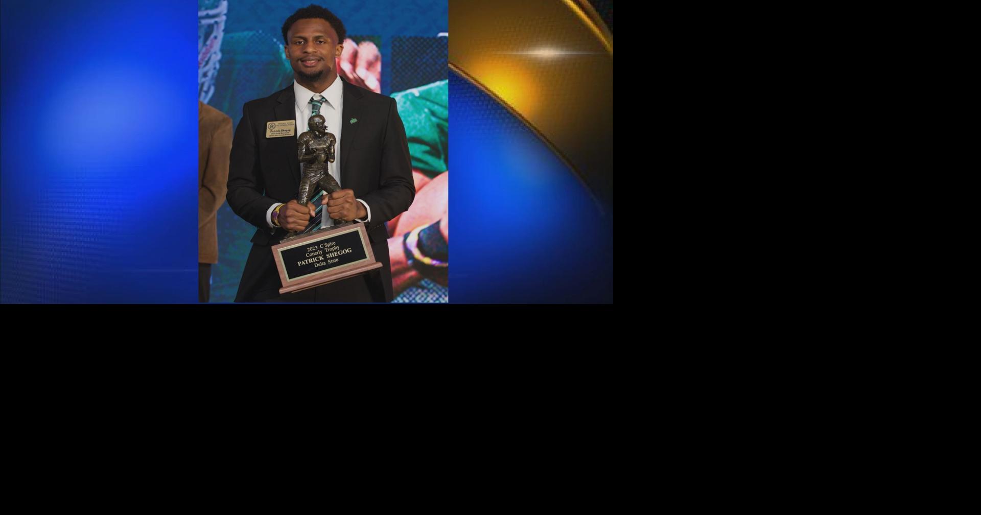 Delta State’s Patrick Shegog wins Conerly Trophy | College | wtva.com