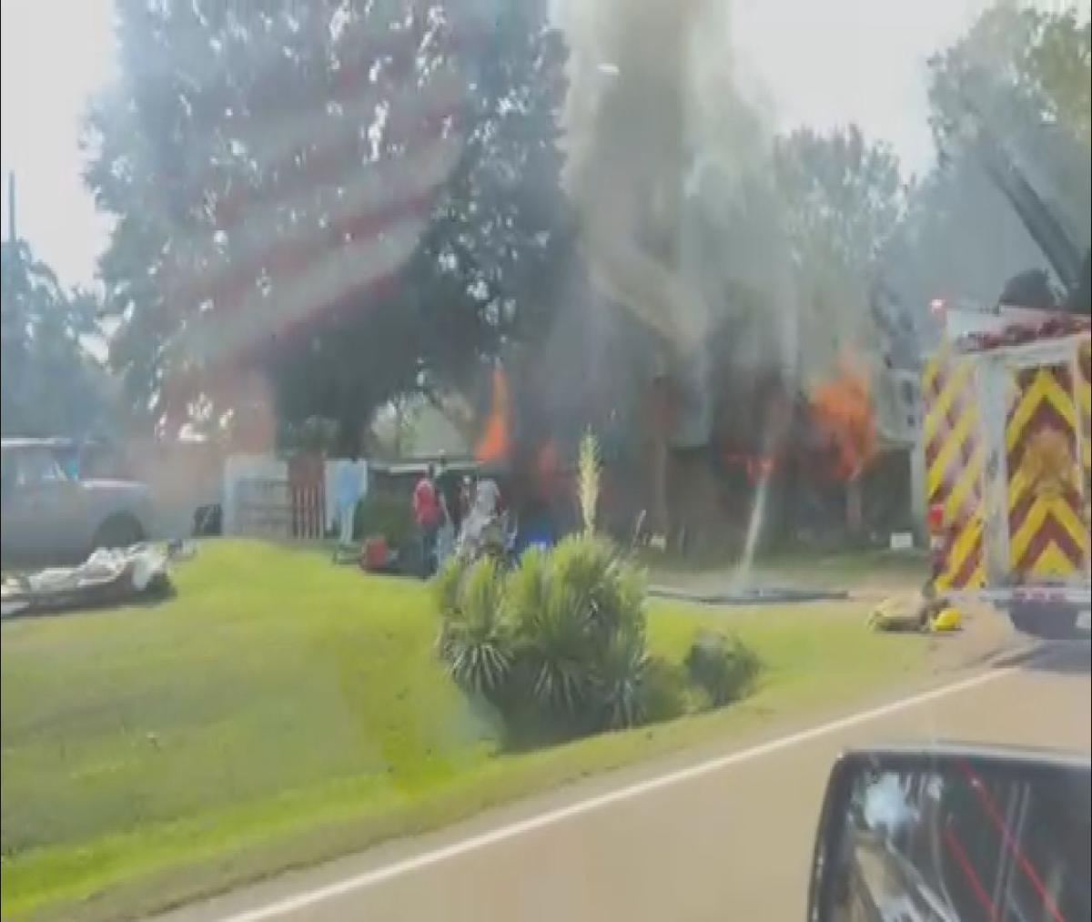 Woman charged after setting her house on fire following argument with ...