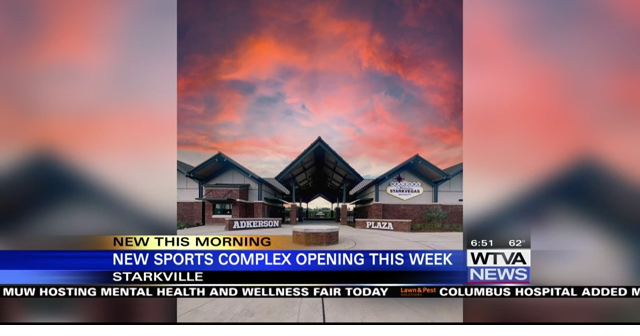 Starkville to open new sports complex Friday | Video | wtva.com