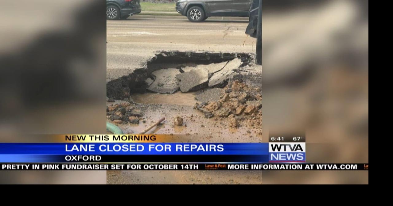 Water main break, natural gas line hit in Oxford leads to road closure ...
