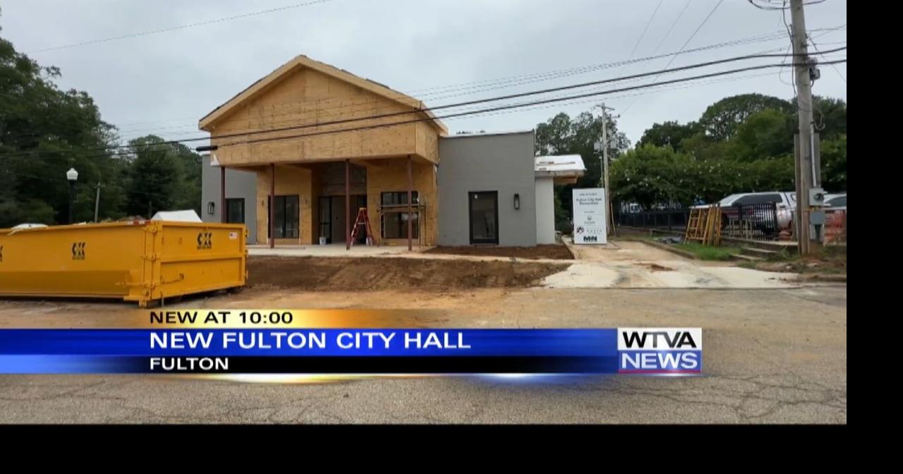 Construction on new Fulton city hall is coming along | Video | wtva.com