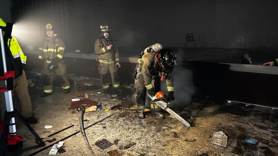Firefighters responded to small blaze at abandoned school in Corinth ...
