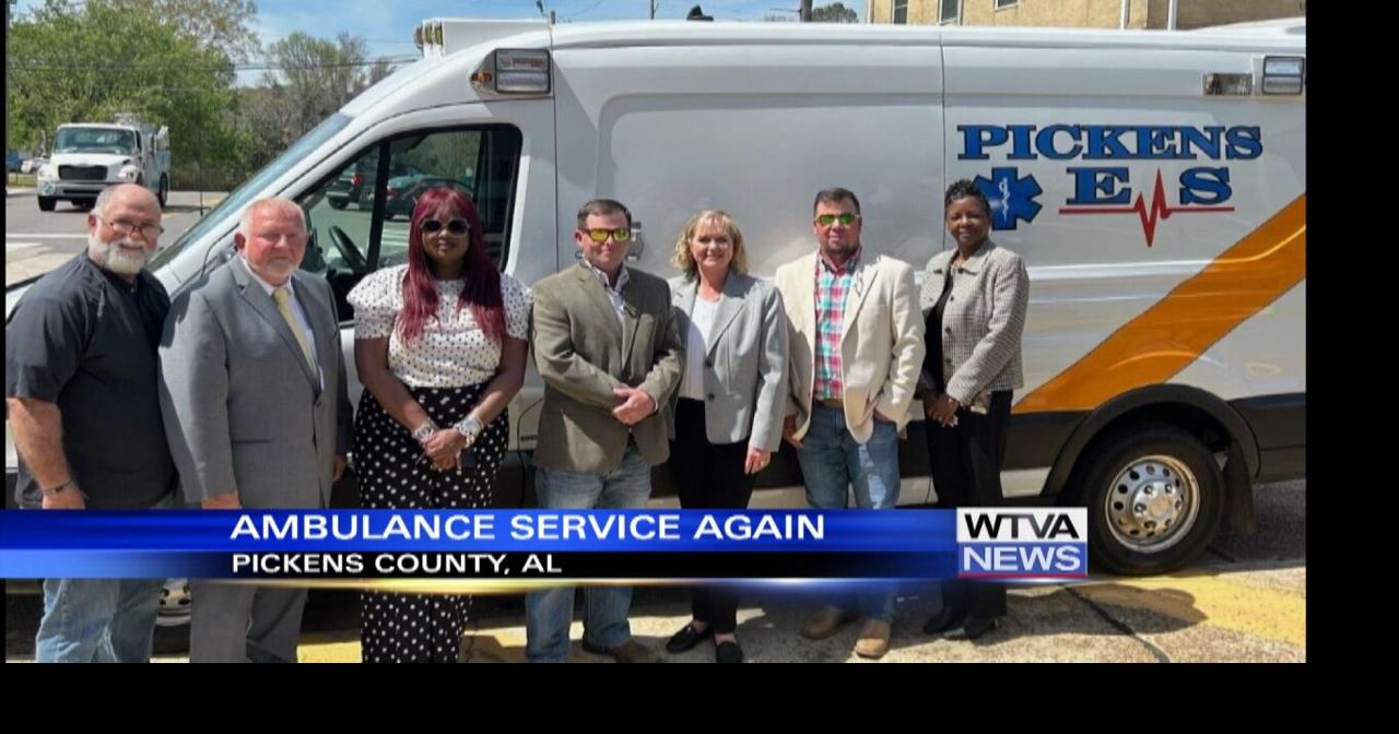 Ambulance service returns to Pickens County, Alabama | Alabama | wtva.com
