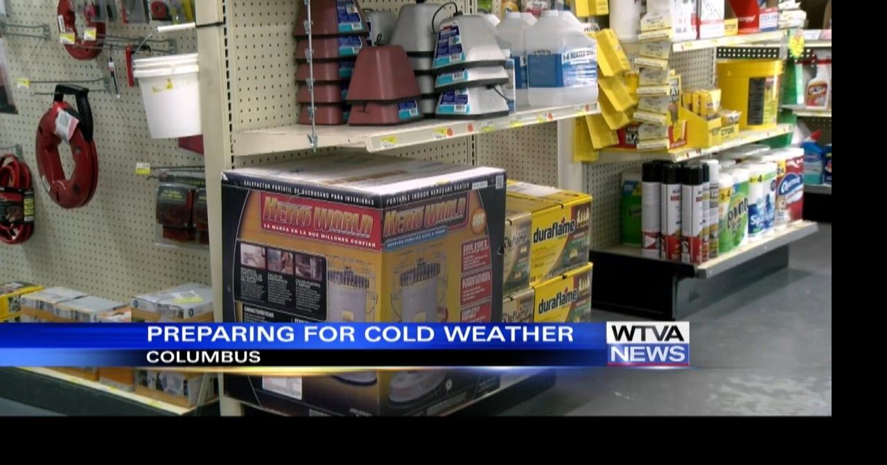 Columbus hardware store stocked for cold weather | Video | wtva.com