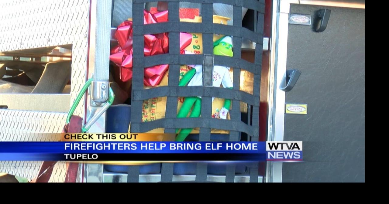 Tupelo firefighters help return Elf on the Shelf to its home | Local ...