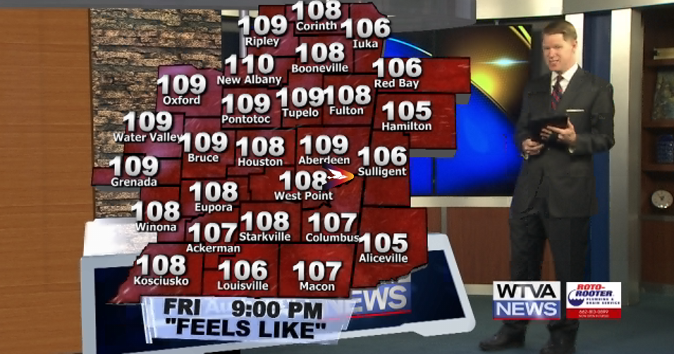 Dangerous heat continues into the pre-holiday weekend | | wtva.com