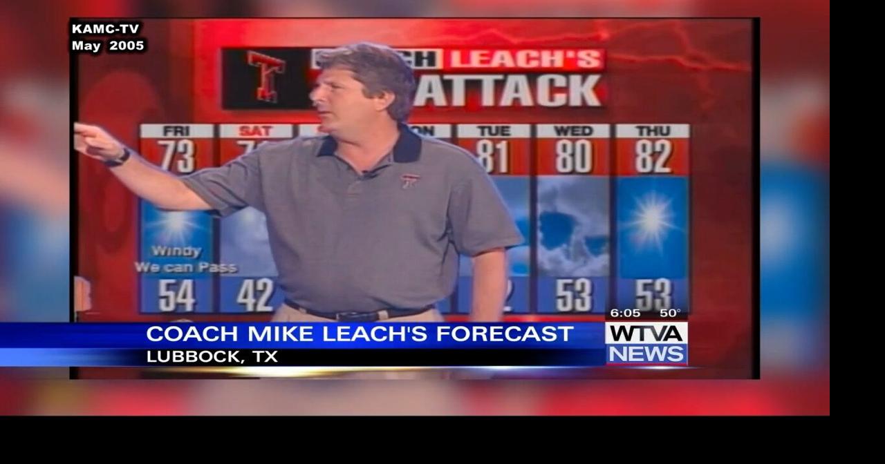 Remembering Mike Leach the meteorologist | News | wtva.com
