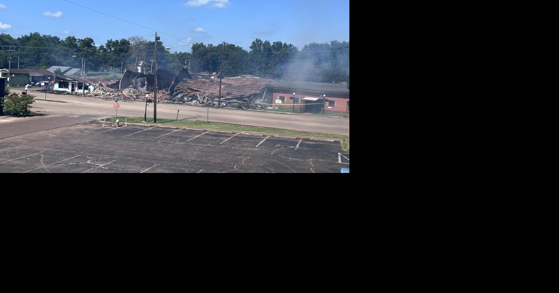 Fire destroyed several buildings on Main Street in Vardaman | Local ...