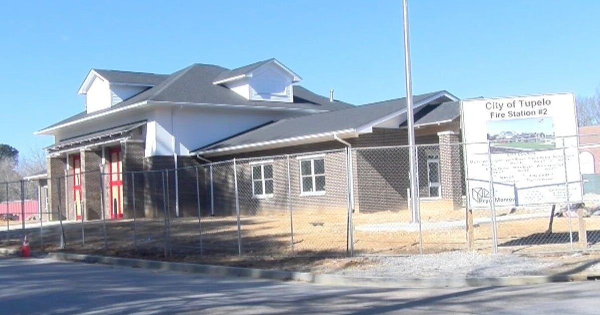 New Tupelo fire station almost completed | News | wtva.com