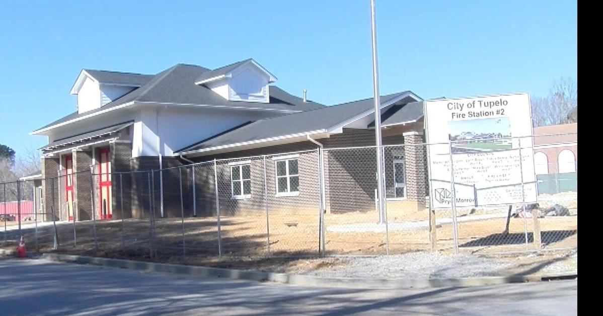 New Tupelo fire station almost completed | News | wtva.com
