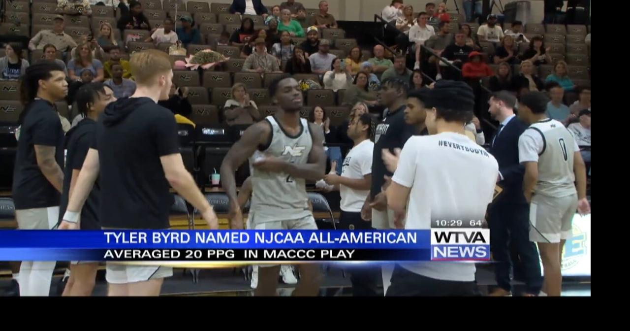 NEMCC's Tyler Byrd named to NJCAA All-American team | Sports | wtva.com