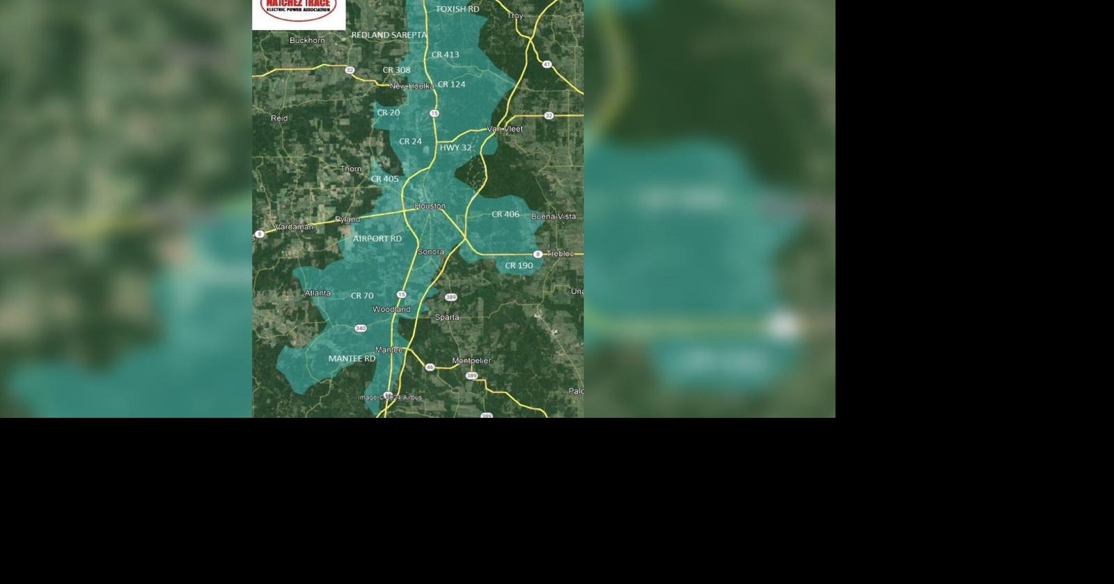 Planned power outage in Houston set for March 2 | News | wtva.com