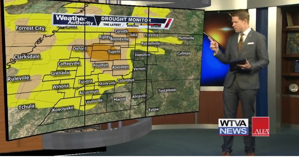 Somewhat drier heading into the weekend | Forecast | wtva.com