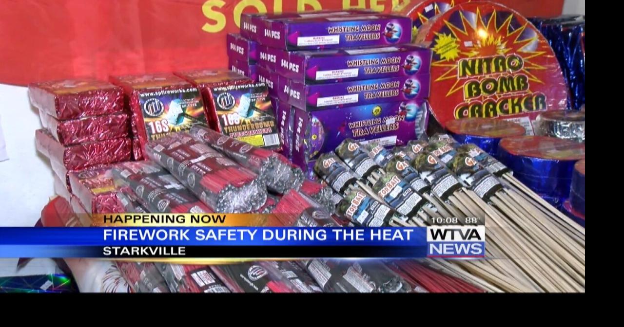 VIDEO - Firework users be cautious due to extreme heat | Video | wtva.com