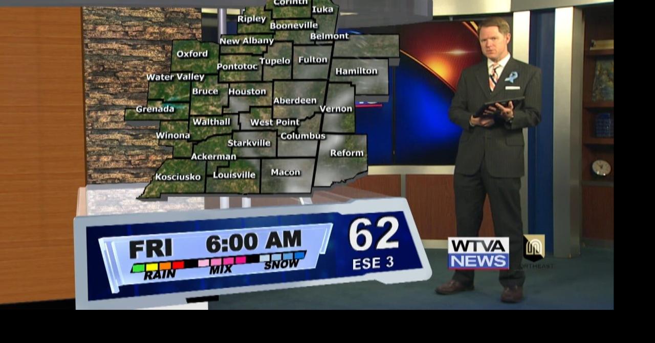 Matt's Wednesday Evening Forecast - A seasonable Thursday is in store ...