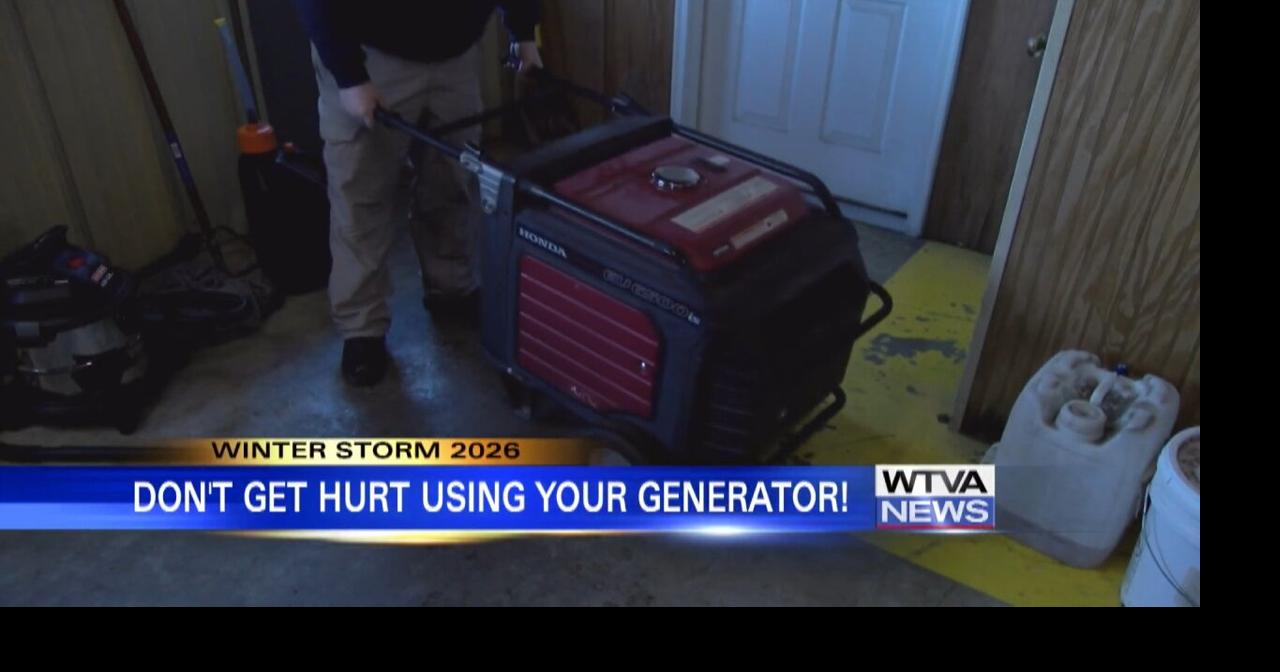 Fire chief warns of generator carbon monoxide risk | Video | wtva.com