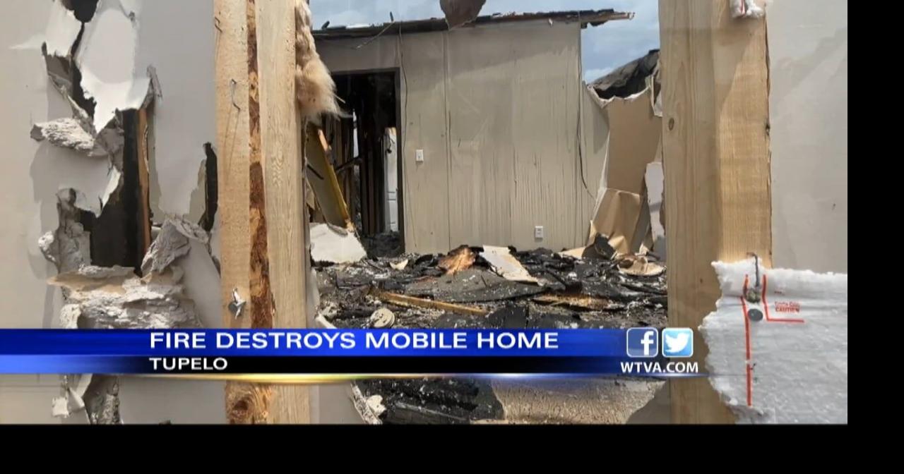 Lightning may have caused fire at mobile home business in Tupelo ...