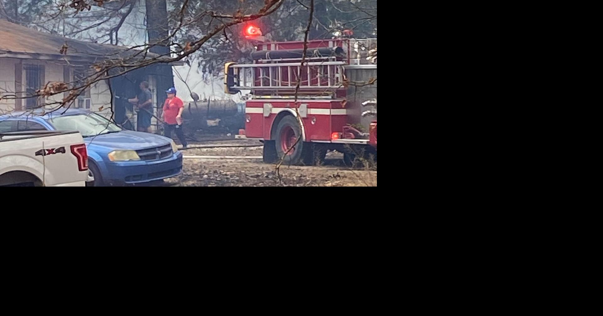 Several firefighters taken to hospital after large fire in Lee County ...