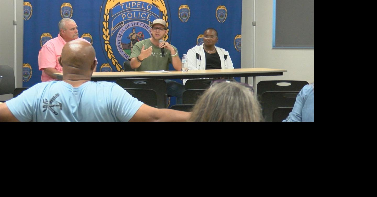 Tupelo Police holds conference to educate the community on drugs | News ...