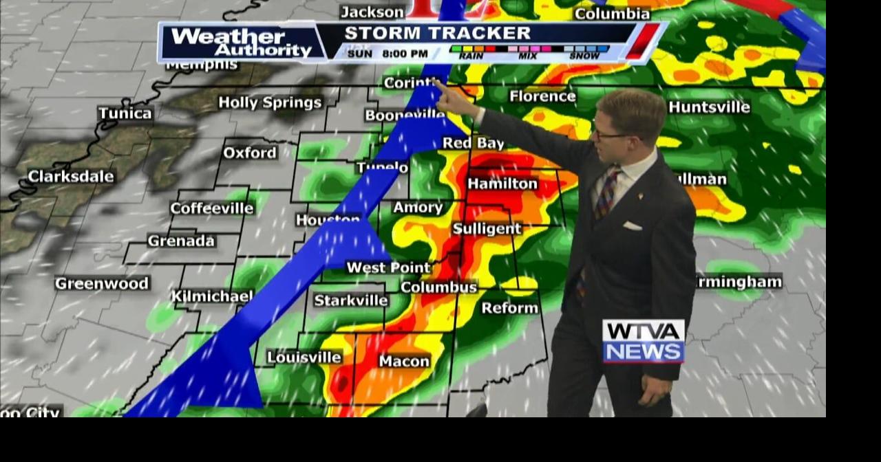Matt's Sunday Evening Forecast - Storms likely this evening ahead of a ...