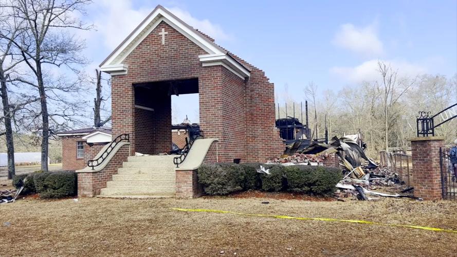 Community shocked after fire destroyed historic church in Lee County ...