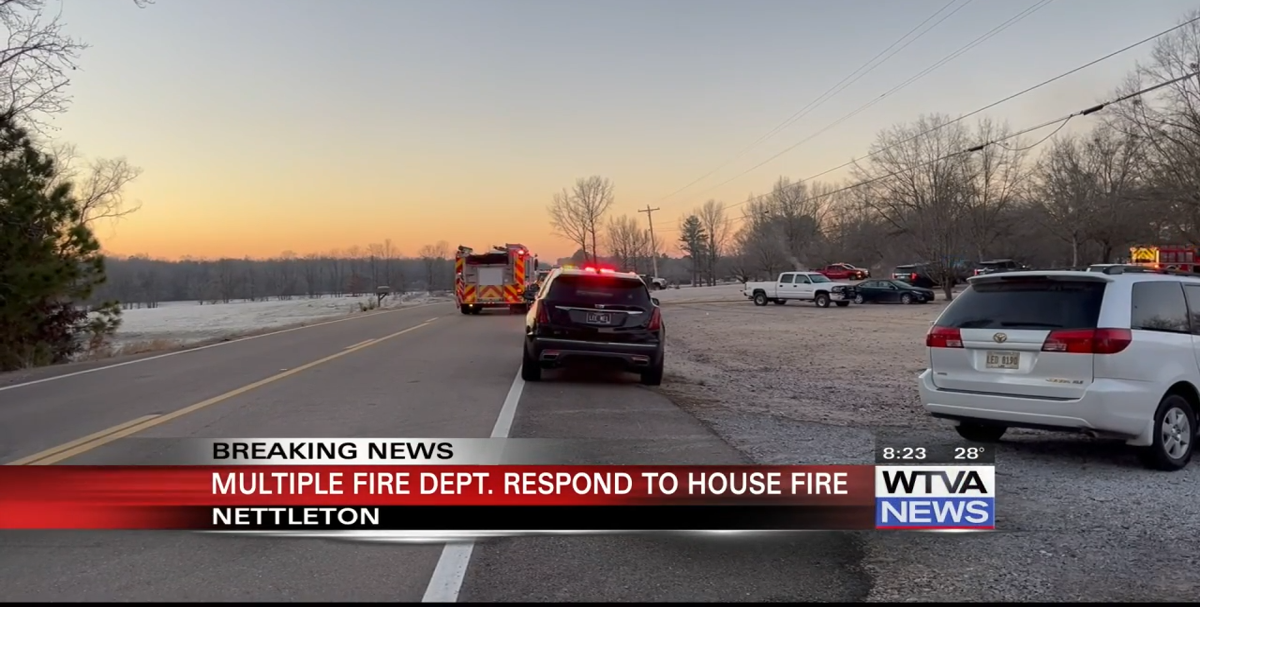 Firefighters battle house fire in Nettleton Tuesday morning | Video ...