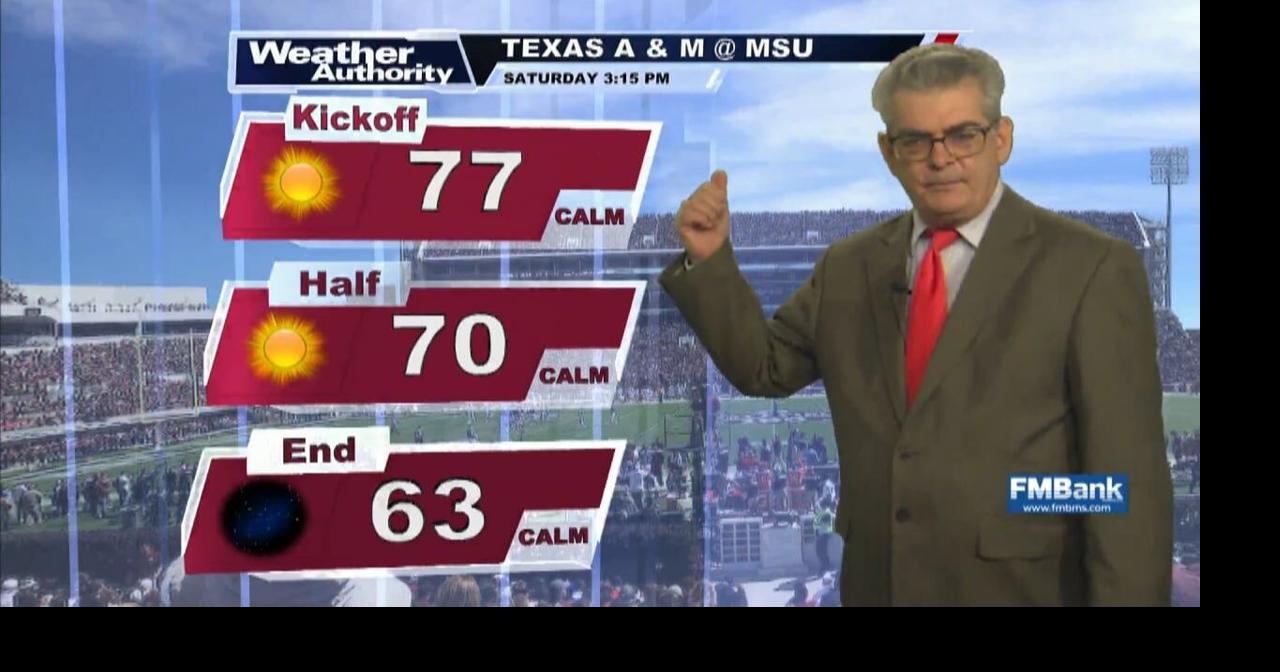 John forecasts weather for FNF and college football games | Sports ...